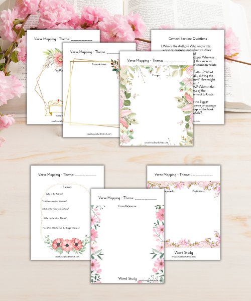 Bible Verse Mapping: A Step-by-Step Guide Using A Bible Verse Mapping ...